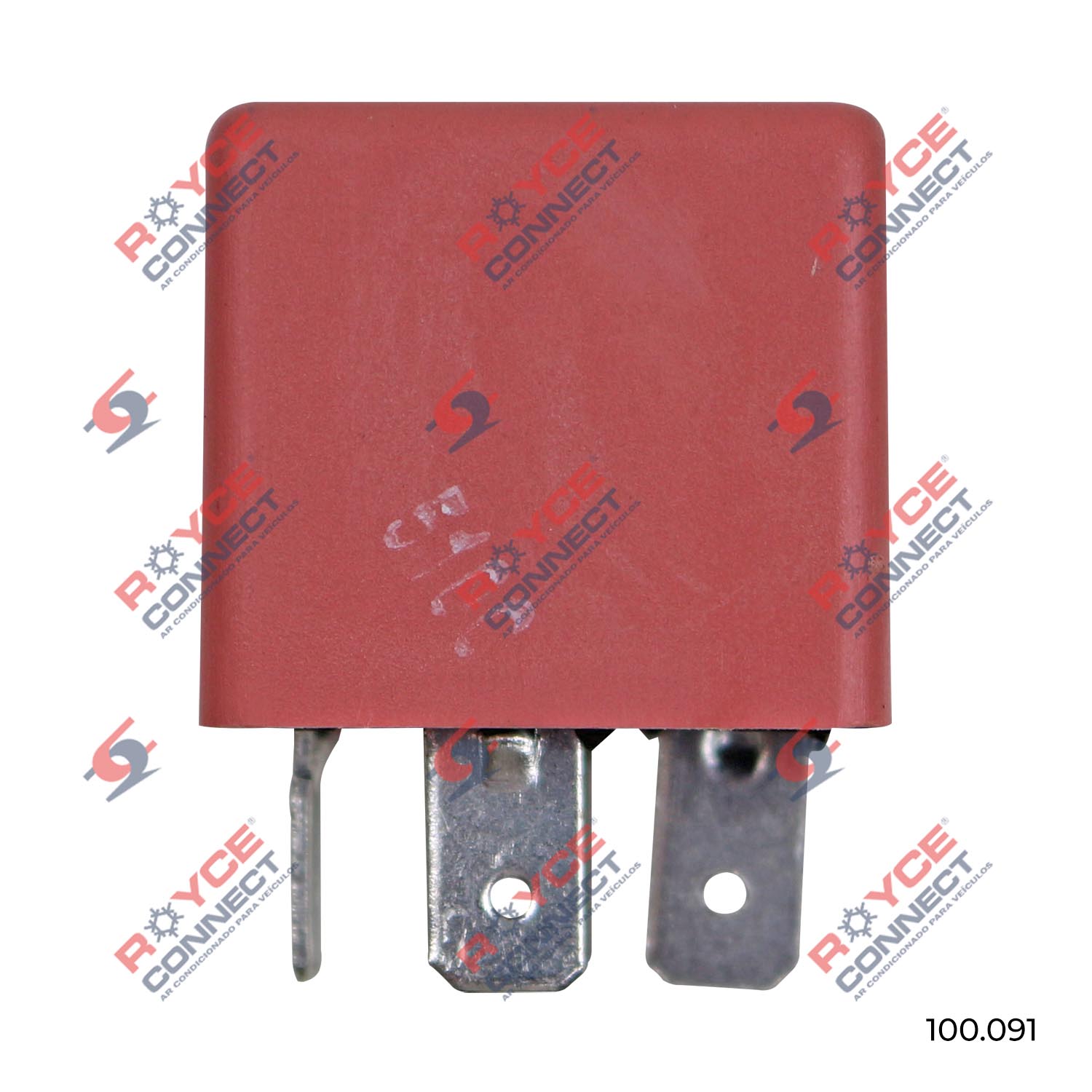 Relé Auxiliar de Ar Condicionado 40A 12 Volts 4 Terminais c/Diodo de ...