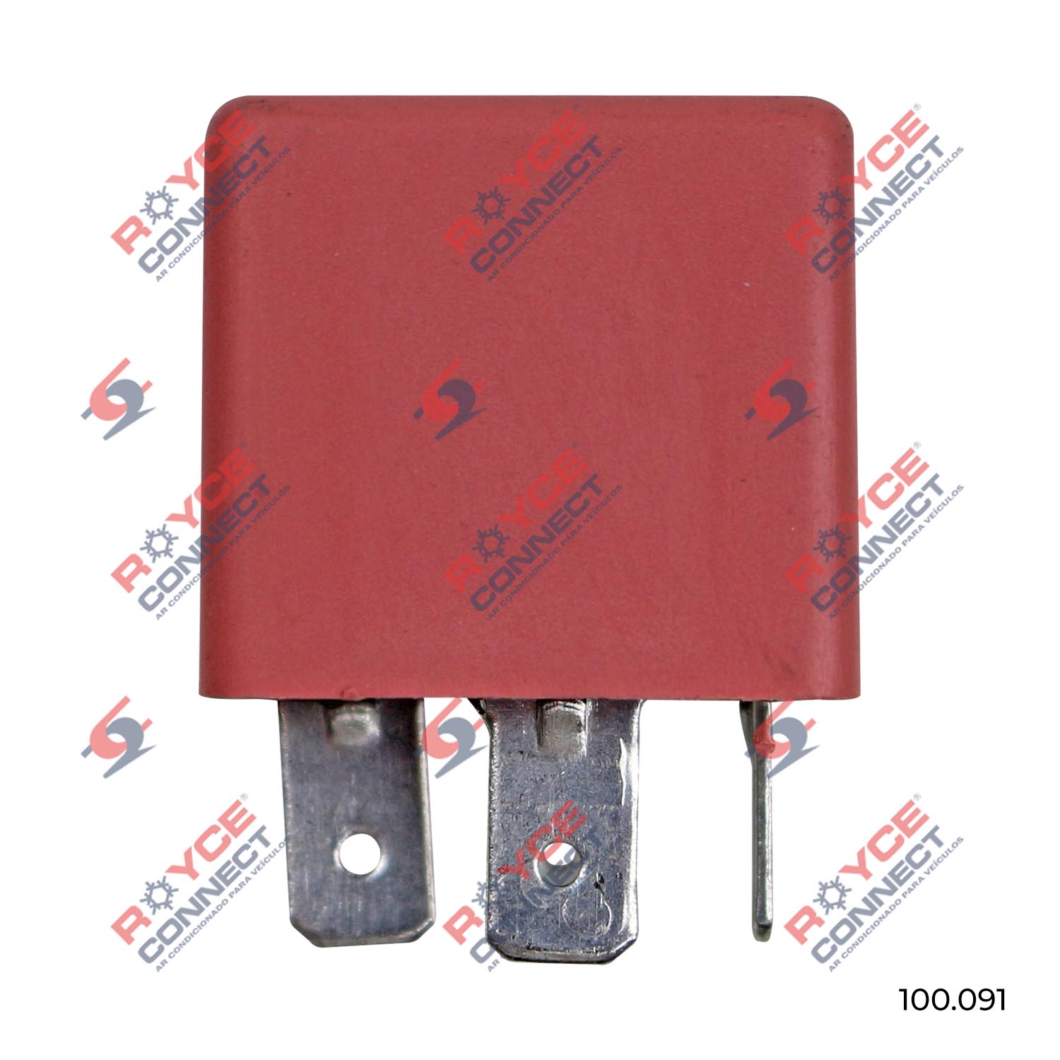 Relé Auxiliar de Ar Condicionado 40A 12 Volts 4 Terminais c/Diodo de ...