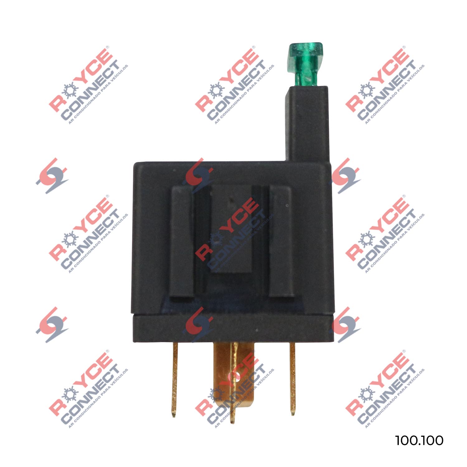Relé 12 Volts 4 Terminais 30A Ar Condicionado e Auxiliar com Porta ...