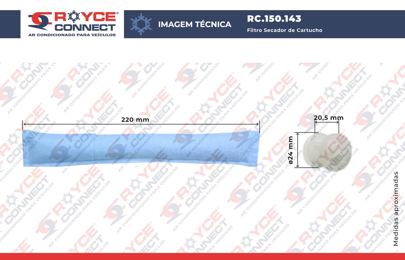 Filtro Secador de Cartucho Honda Fit/Civic 2006>/ Pajero Full ...