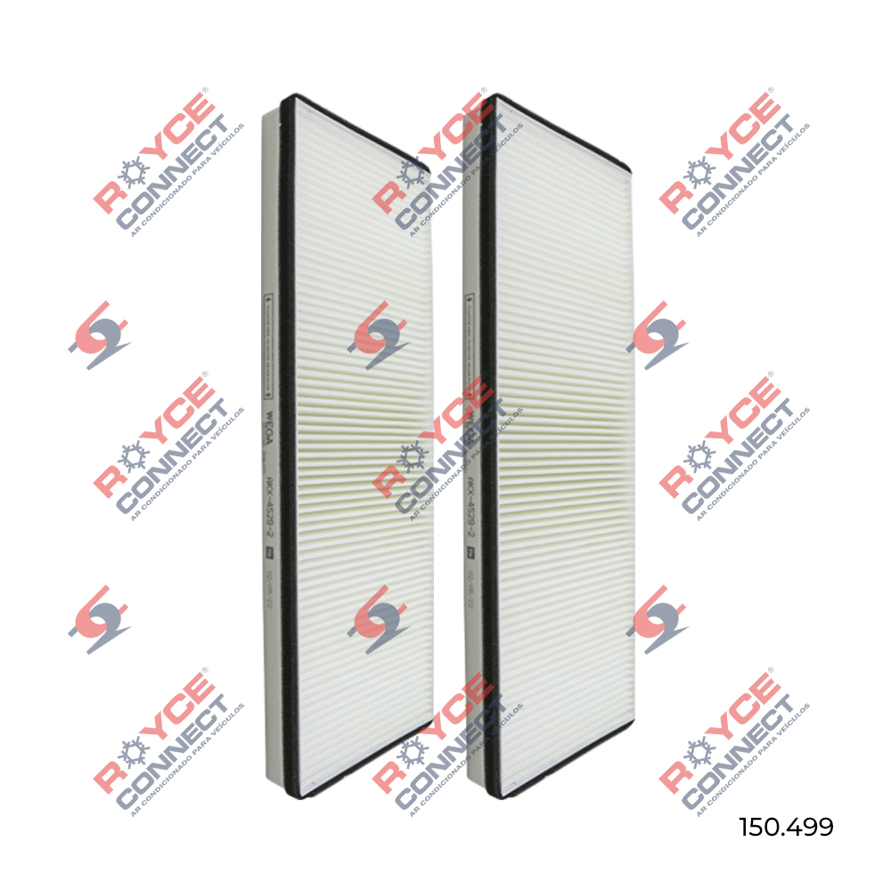 Filtro de Cabine Duplo Máquina Escavadeira Volvo Série EC 135B/ 140B ...