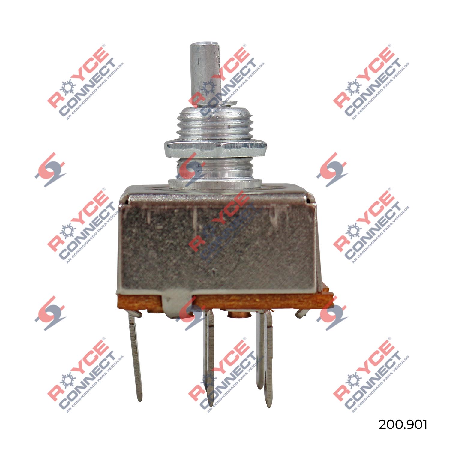 Interruptor Universal Rotativo de 5 Pinos 3 Velocidades e 4 Posições ...