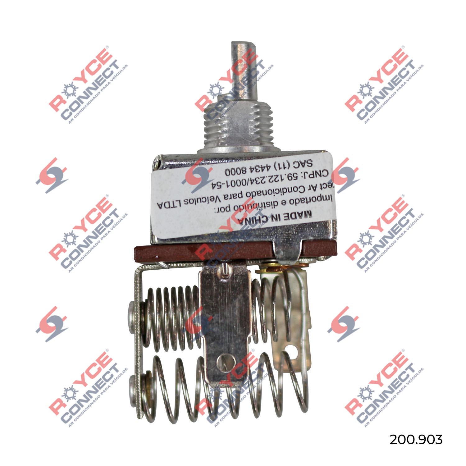 Interruptor Universal Rotativo 3 Pinos 3 Velocidades 4 Posições com ...