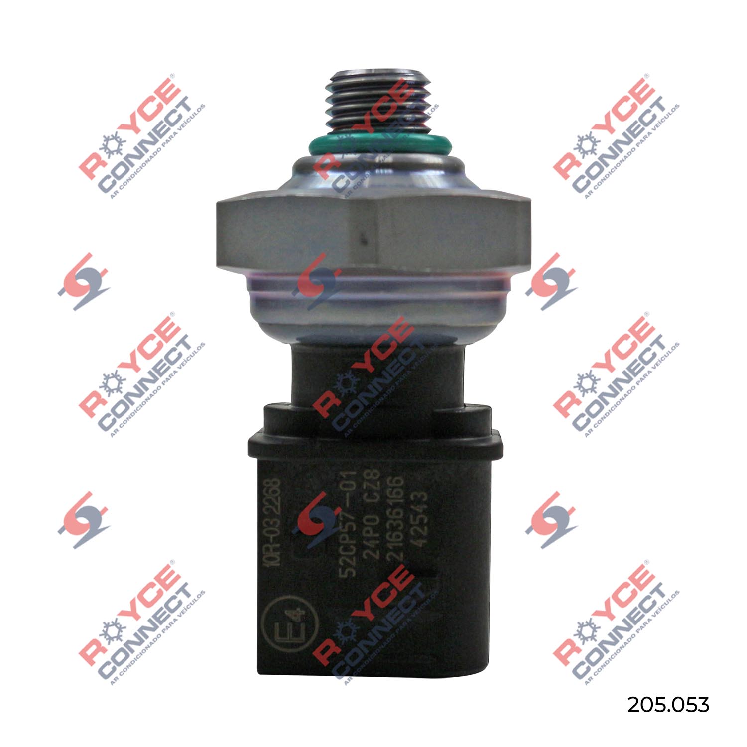 Pressostato/Transdutor de Pressão 3 Pinos Caminhão Volvo FH 2017> OEM ...