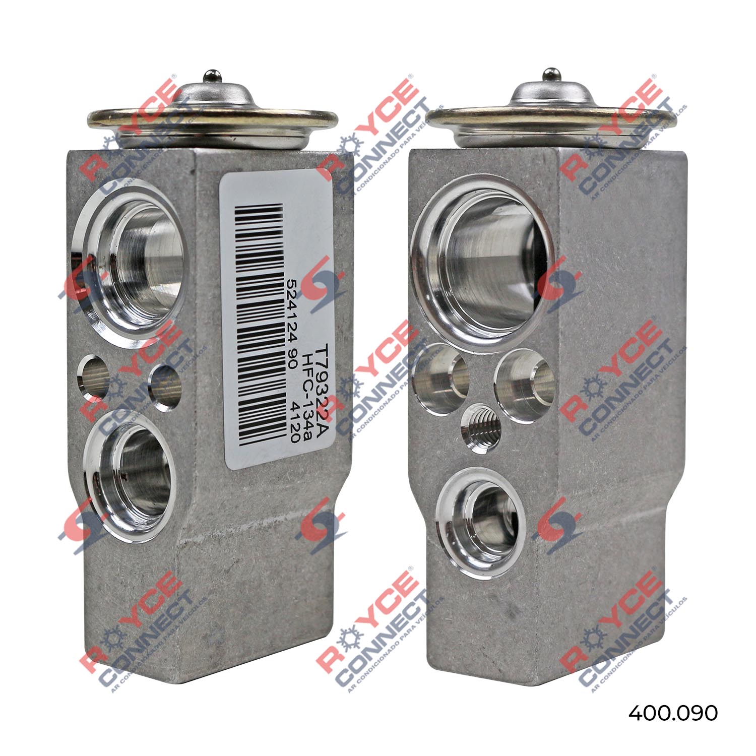 Válvula de Expansão Valeo Block 1,5t O´Ring Descarga 9x12 Sucção 18x15 ...