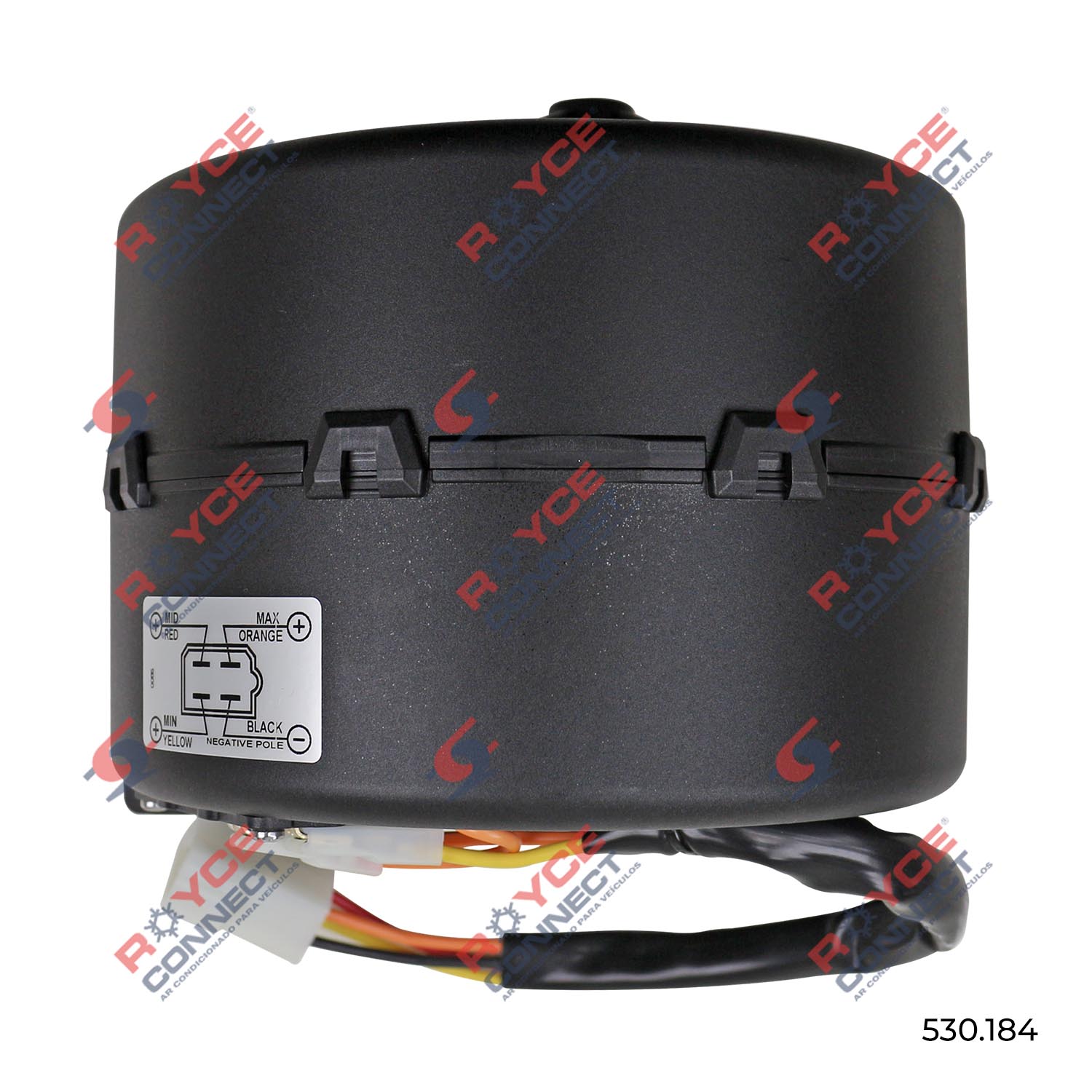 Ventilador da Caixa Evaporadora Spal Máquina Pá Carregadeira Sematech 3 ...