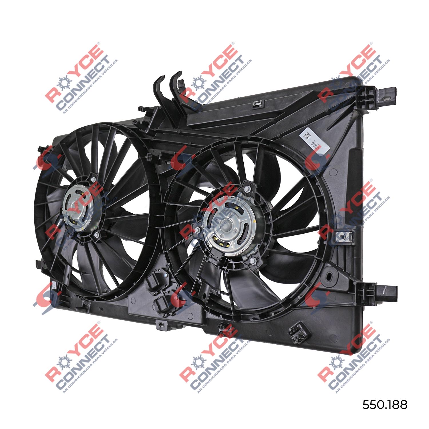 Eletroventilador Duplo do Radiador Renault Master Motor 2.3 2011> - 12 ...