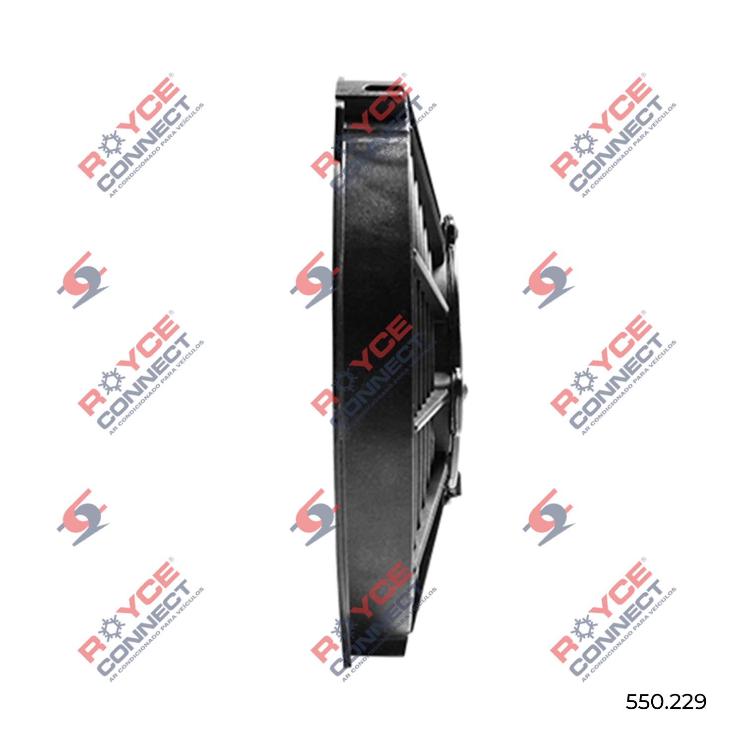 Eletroventilador Universal Spal Soprante 9 Polegadas Pás Em S - 24 ...