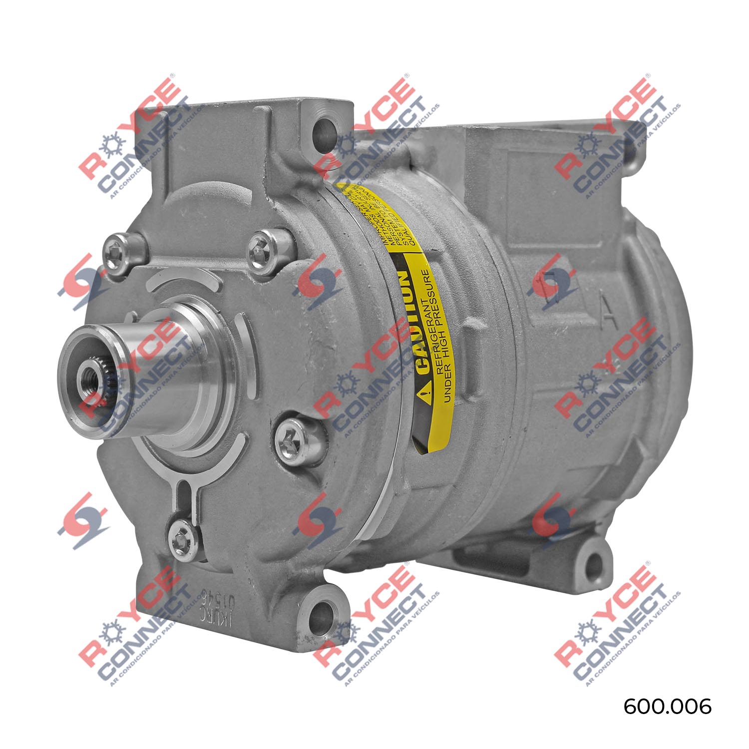 Compressor Modelo 10PA17 S/Polia Caminhão Iveco Stralis SE10B17/ 106256 ...