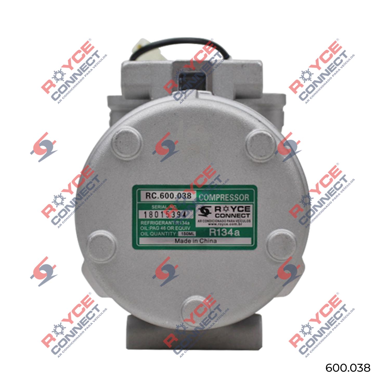 Compressor 10P15 Máquina Colheitadeira John Deere CB2500H - 12 Volts ...