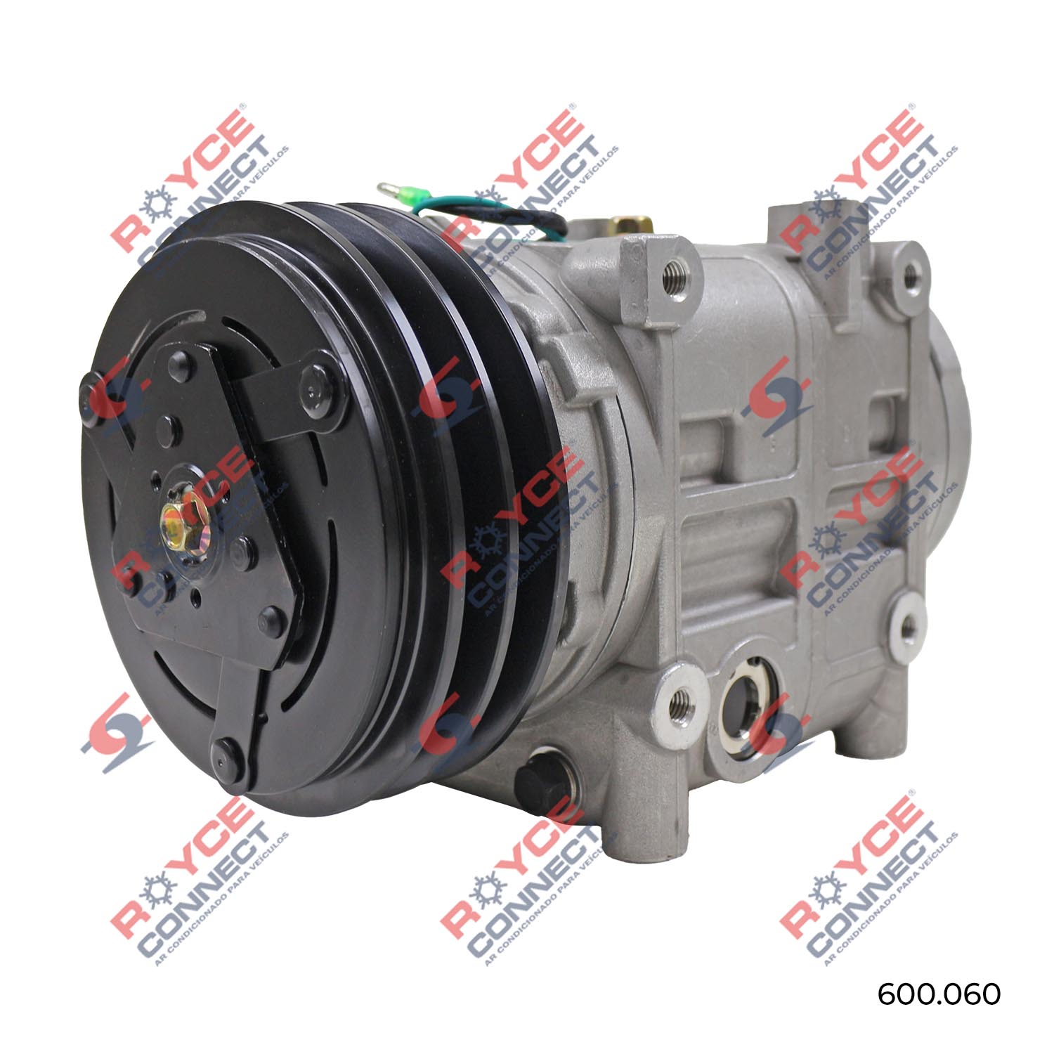 Compressor Modelo TM31HD Ônibus 313cm³ - 24 Volts Polia 2A 158mm R134a - Royce Connect