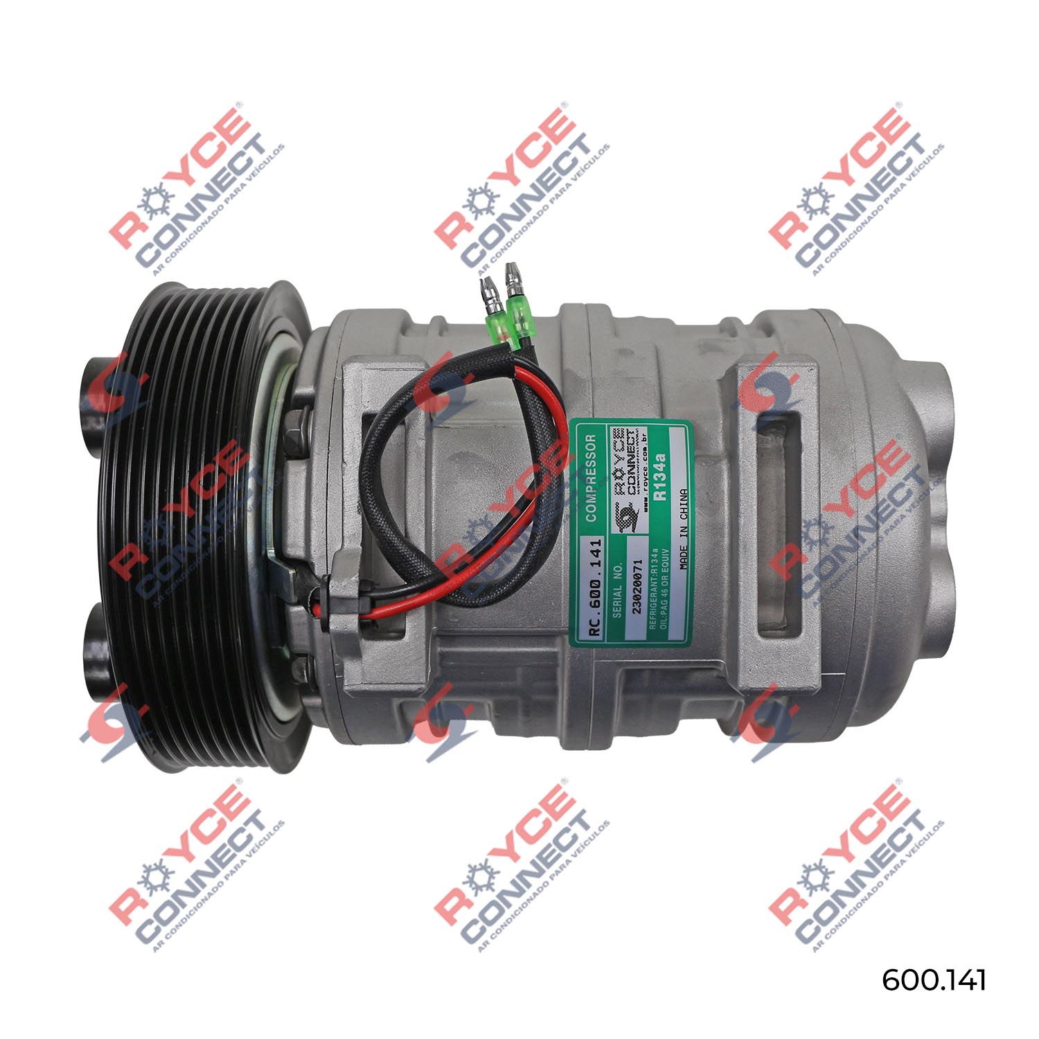 Compressor TM21 HPAD 12 Volts Polia 8PK 137mm - Royce Connect