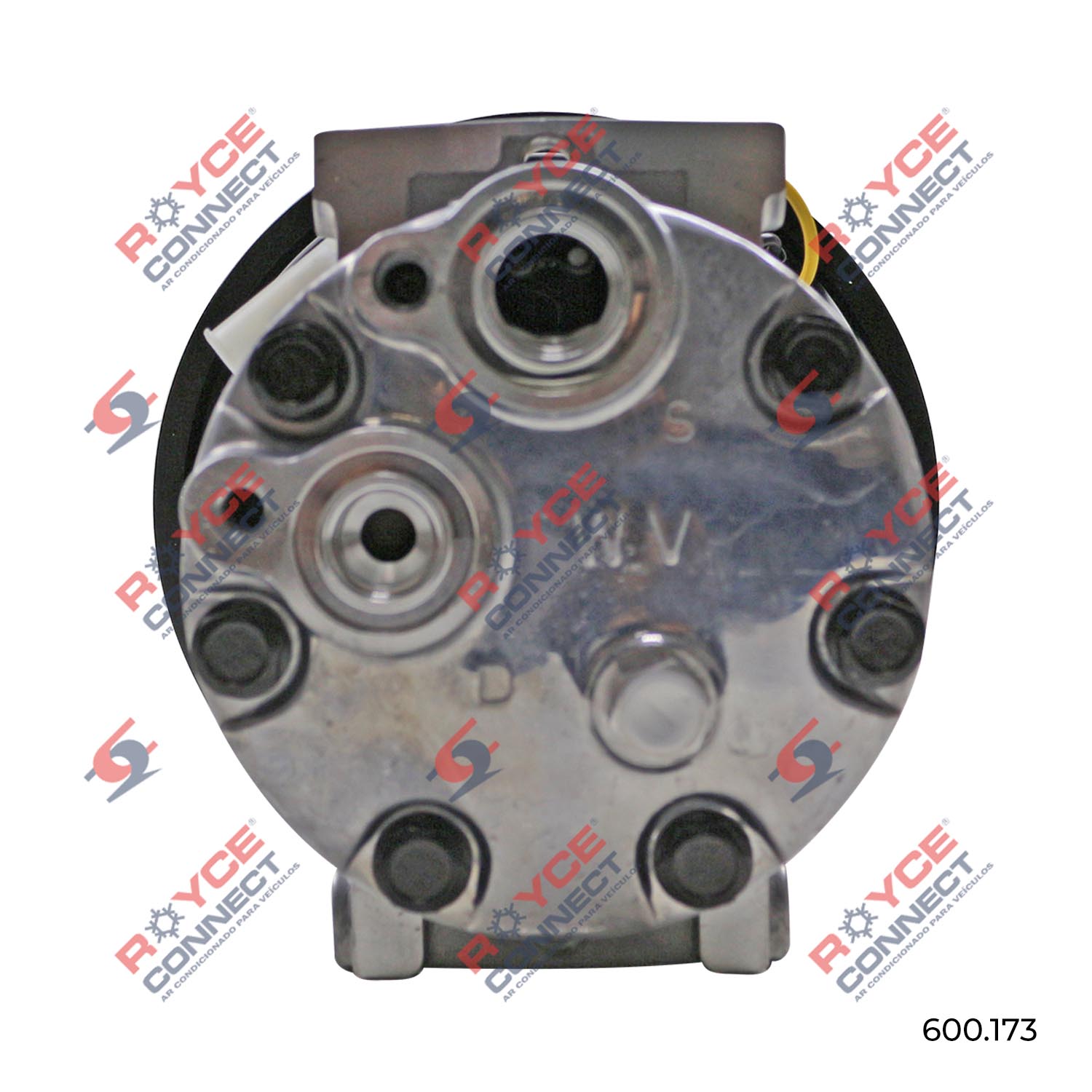 Compressor AA7H15AA 4116U Caminhão Volvo 2008 Até 2019 - 24 Volts Polia ...