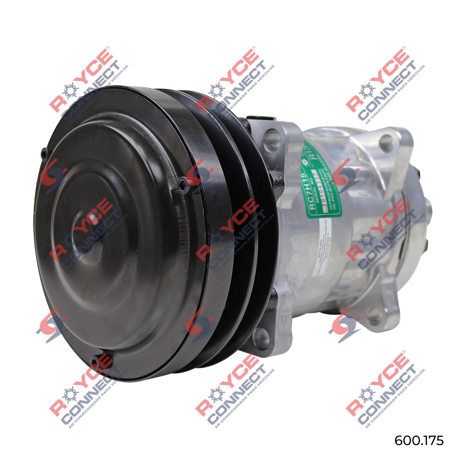 Compressor AB7H15AB U4609 Máquina Case / New Holland TC5070 - 12 Volts ...