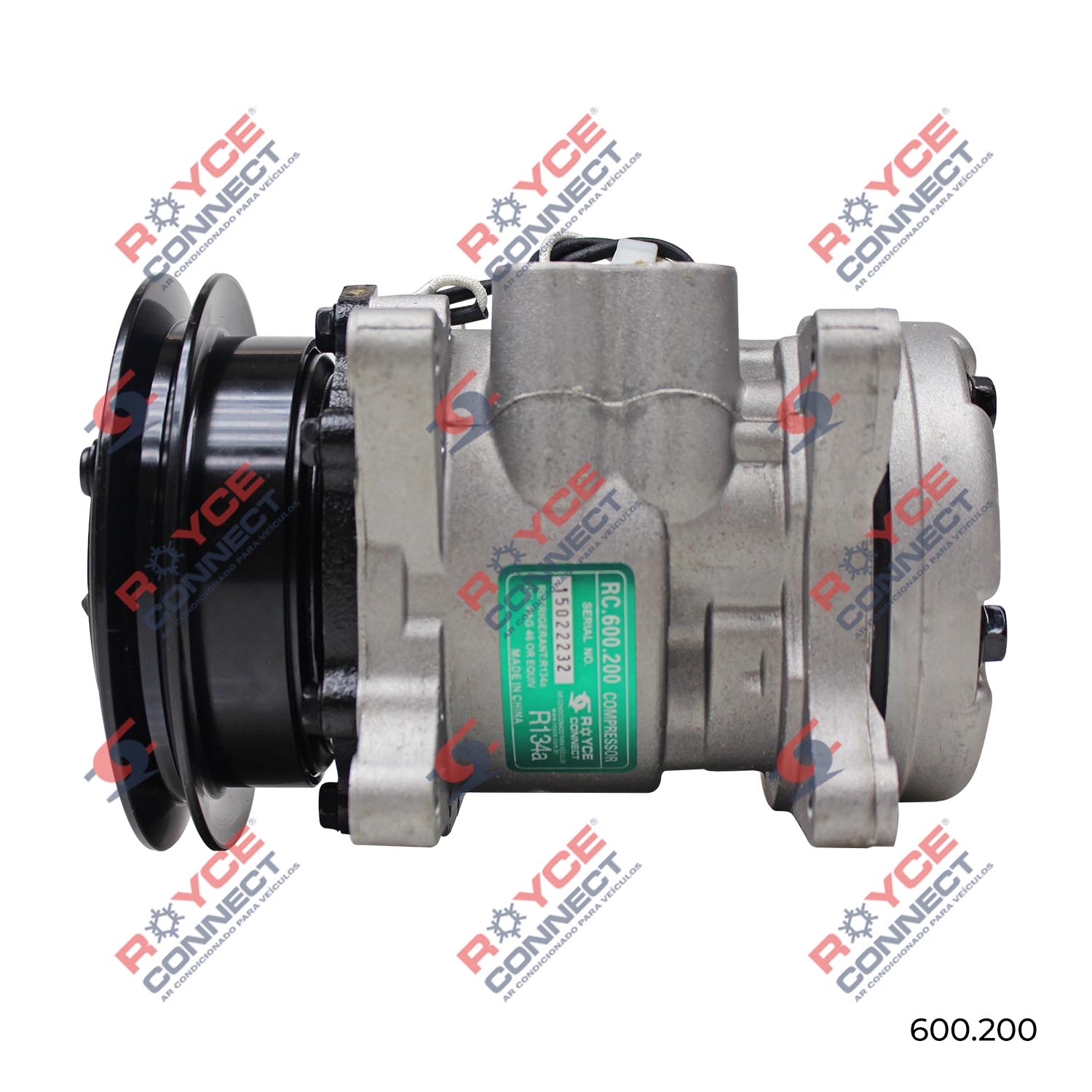 Compressor Modelo 6P148/ 5H14 Universal - 12 Volts Polia Canal 1A 142mm ...
