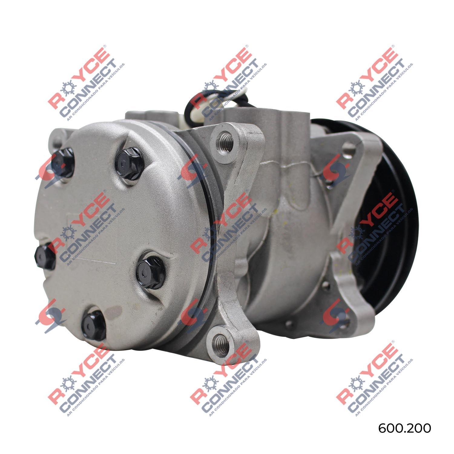 Compressor Modelo 6P148/ 5H14 Universal - 12 Volts Polia Canal 1A 142mm ...