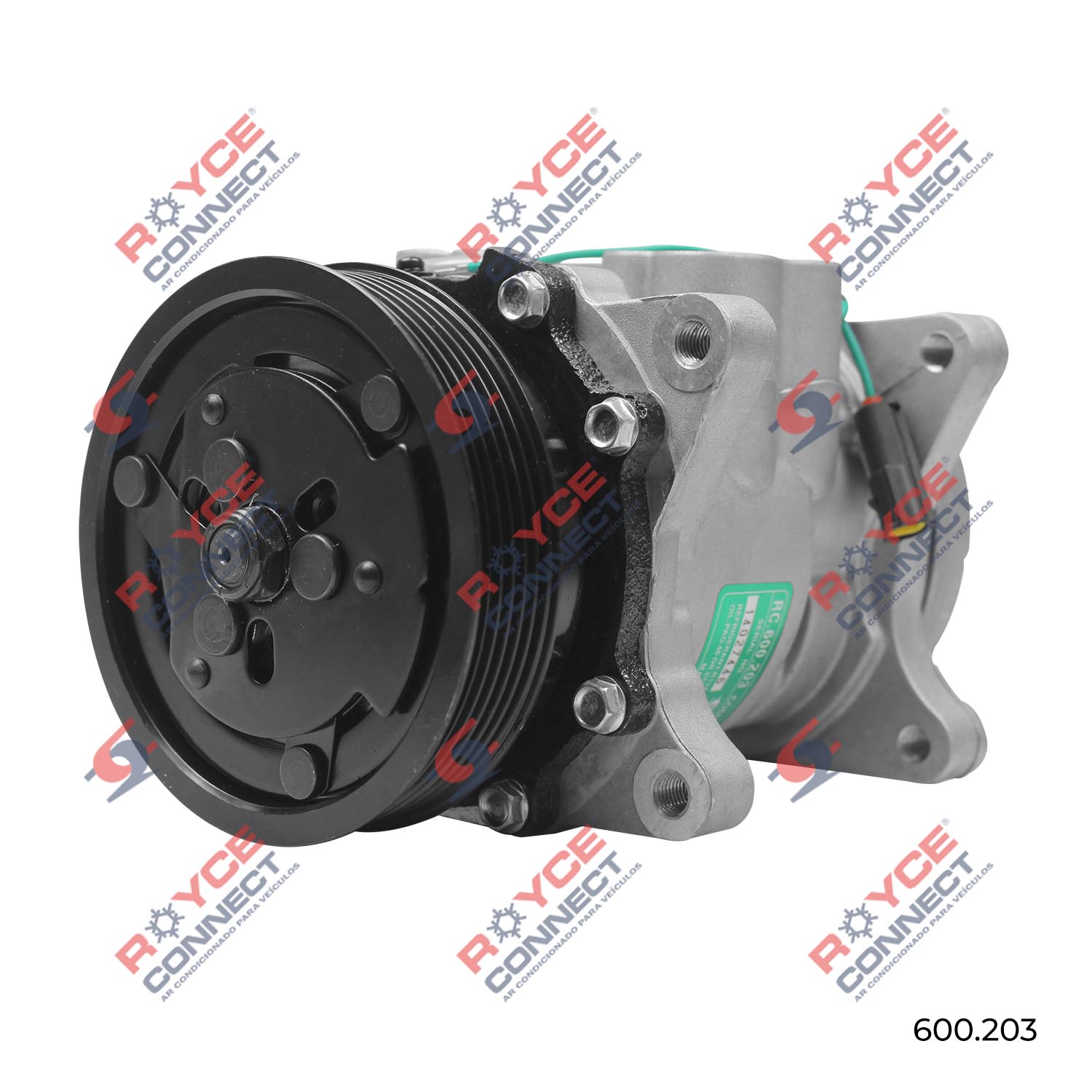 Compressor Modelo 6P148 / 5H14 Universal - 24 Volts Polia 6pk 124mm ...