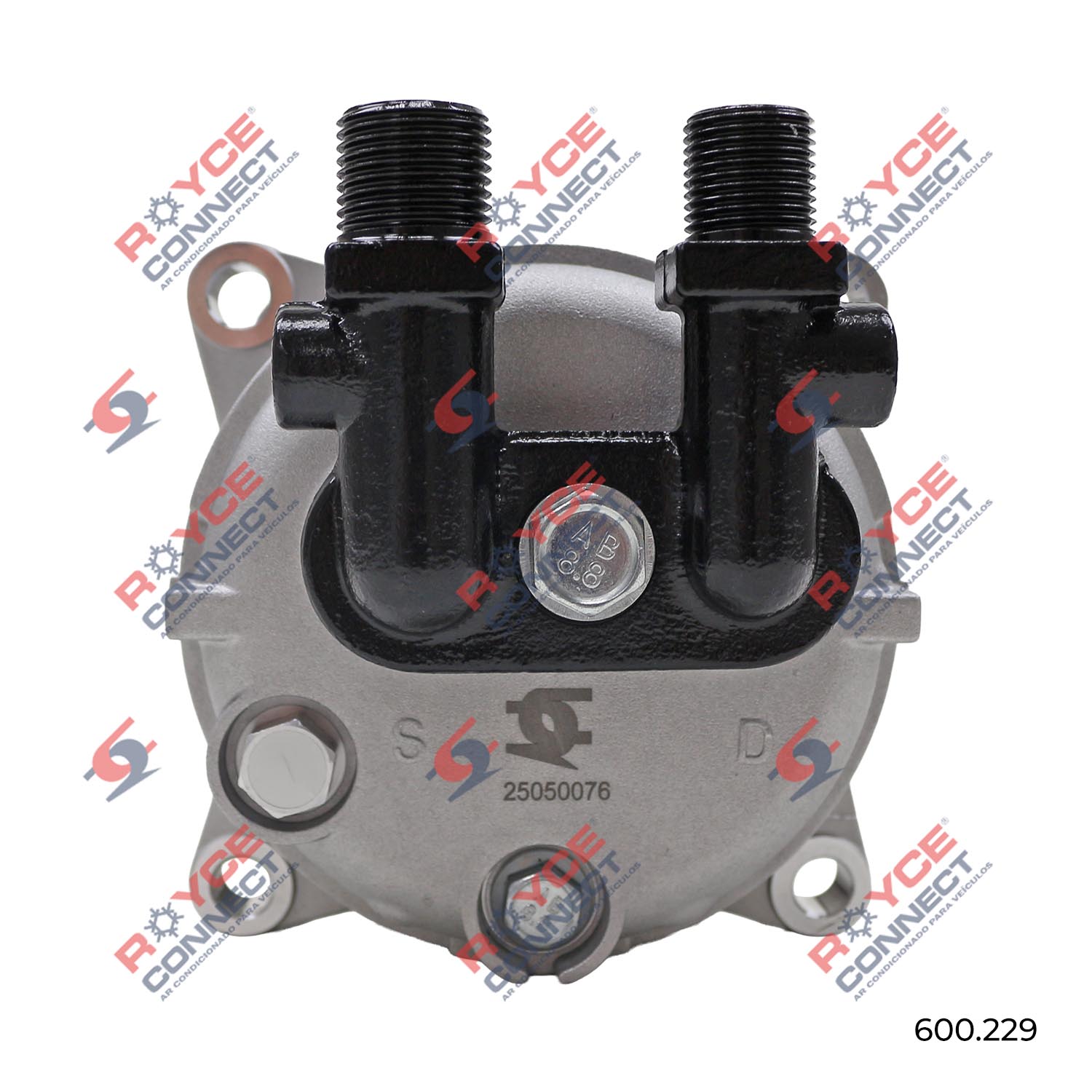 Compressor Modelo TM16HS 163cm³ 8 Orelhas Saida Para Cima - 12 Volts Polia 2A 135mm R134a ...