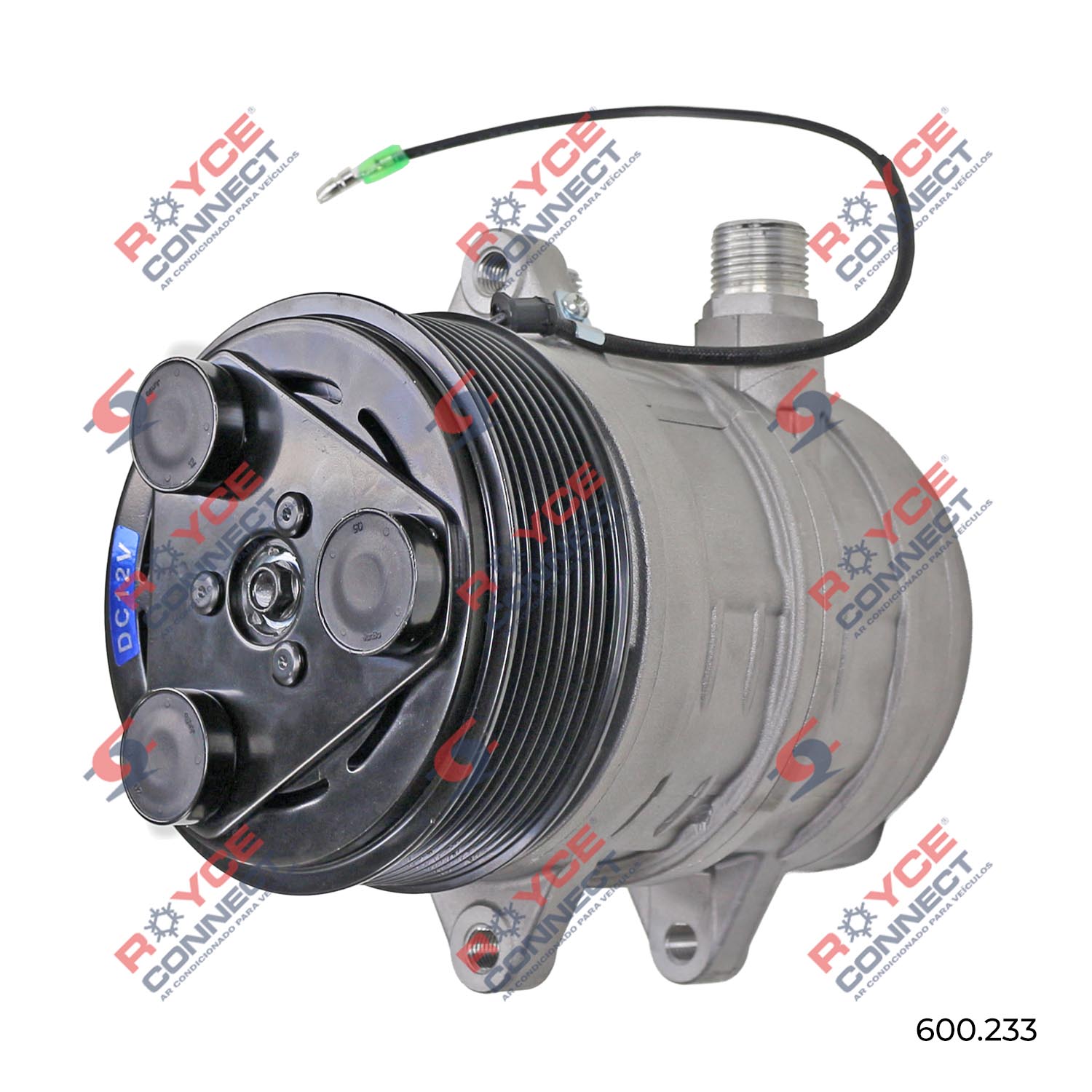 Compressor Seltec TM08HD Máquina Caterpillar 226B/ BobCat 430 - 12 ...