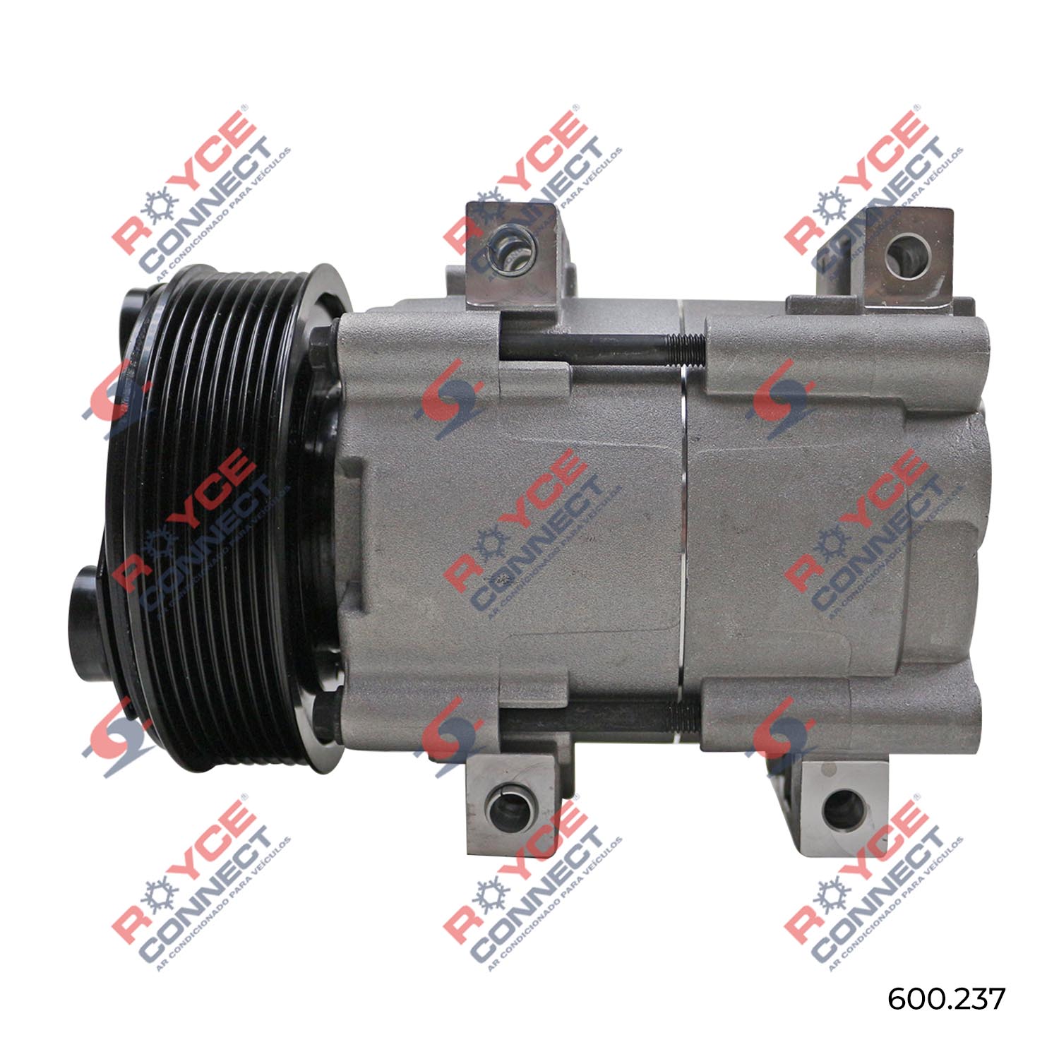 Compressor Ford FS10 / FX15 F4000 / F350 - 12 Volts Polia 8pk 127mm ...