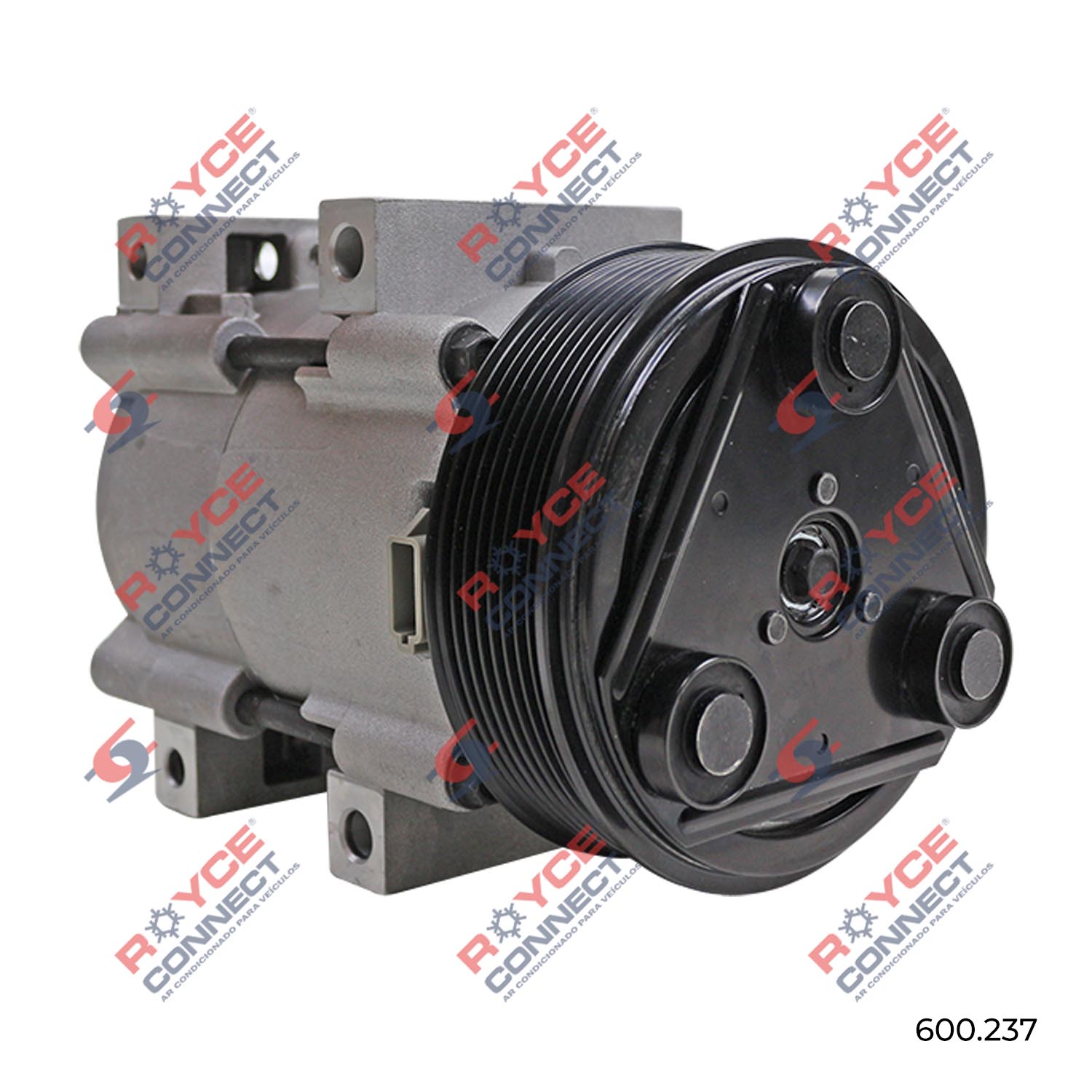 Compressor Ford FS10 / FX15 F4000 / F350 - 12 Volts Polia 8pk 127mm ...