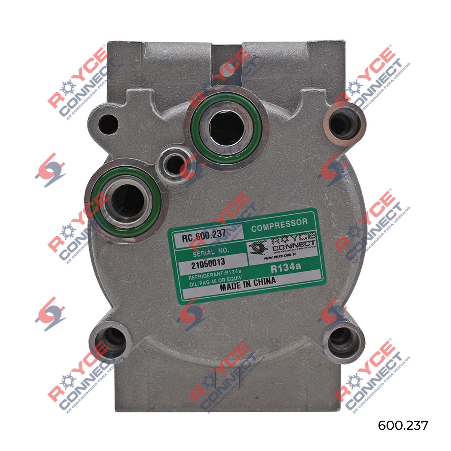 Compressor Ford FS10 / FX15 F4000 / F350 - 12 Volts Polia 8pk 127mm ...