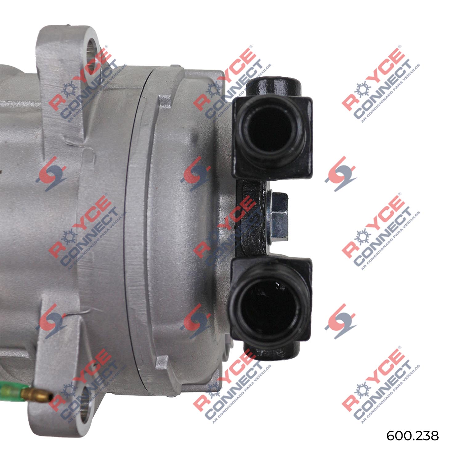 Compressor Modelo TM16HS 163cm Saida Para Cima 8 Orelhas R134a - 24 Volts Polia 8pk 119mm ...