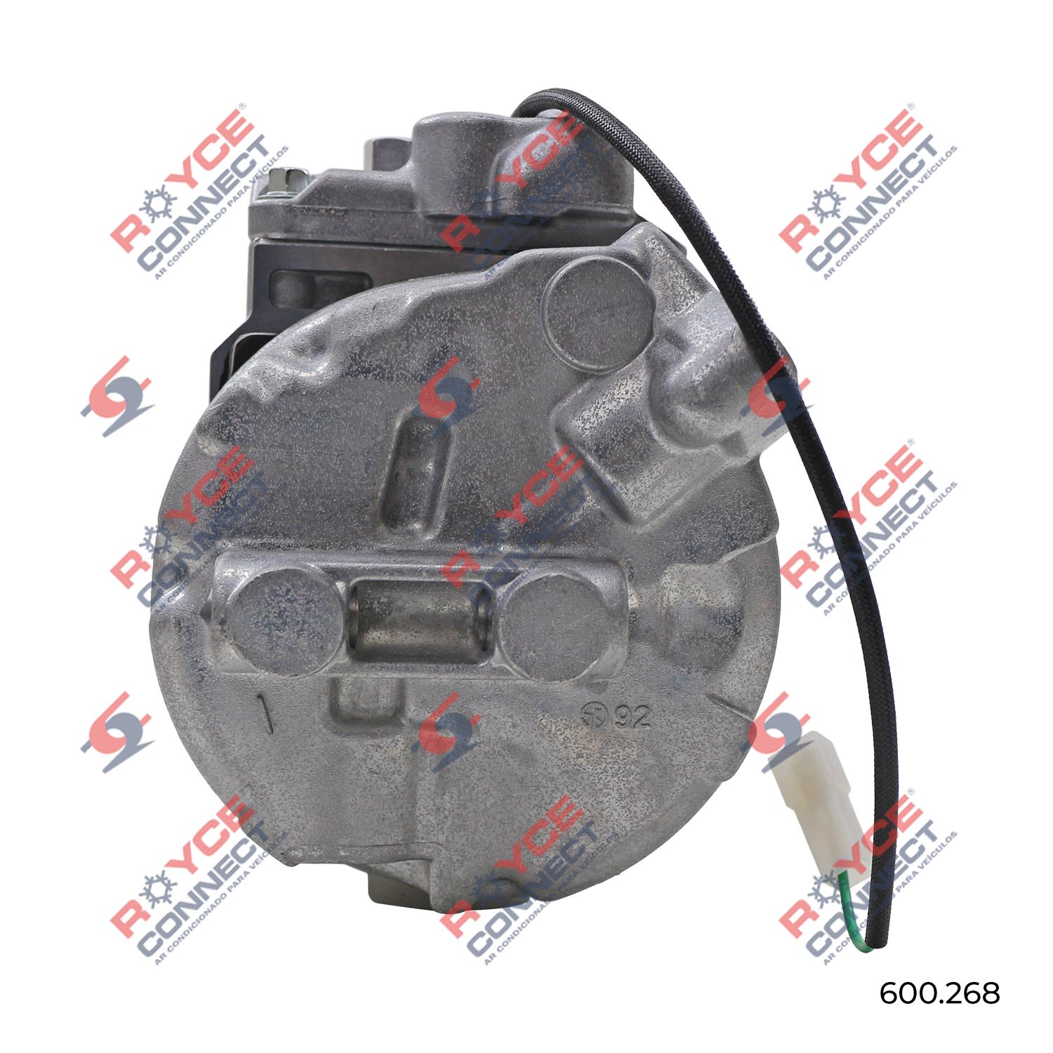 Compressor Modelo Denso 7SBU16C Caminhão Mercedes Benz Axor - 24 Volts ...