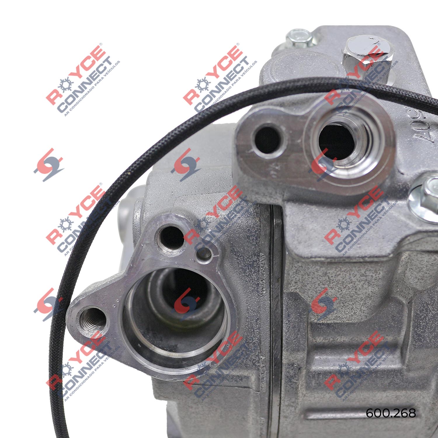 Compressor Modelo Denso 7SBU16C Caminhão Mercedes Benz Axor - 24 Volts ...