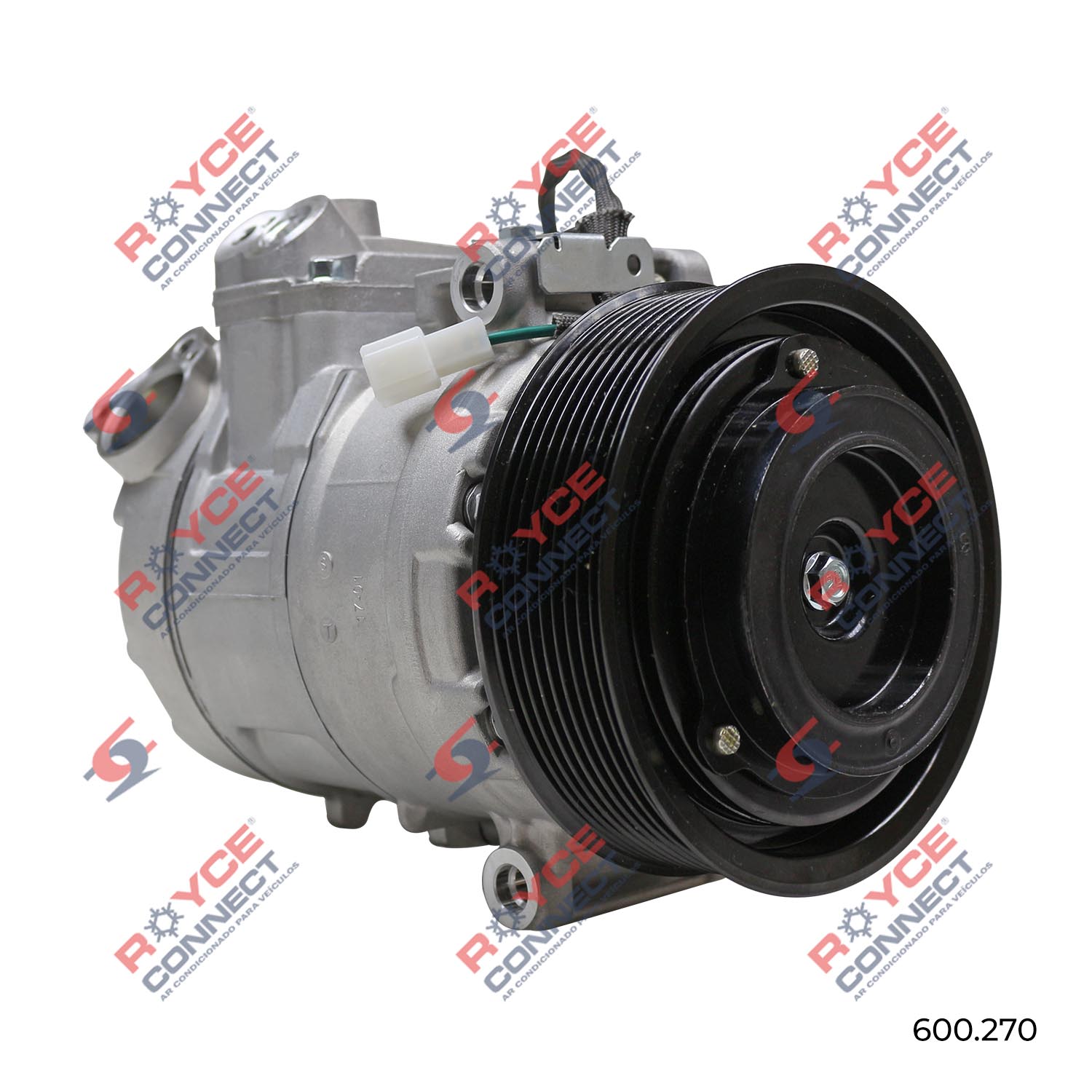 Compressor Modelo Denso 7SBU16C Caminhão Mercedes Benz Axor 3344/4144 ...