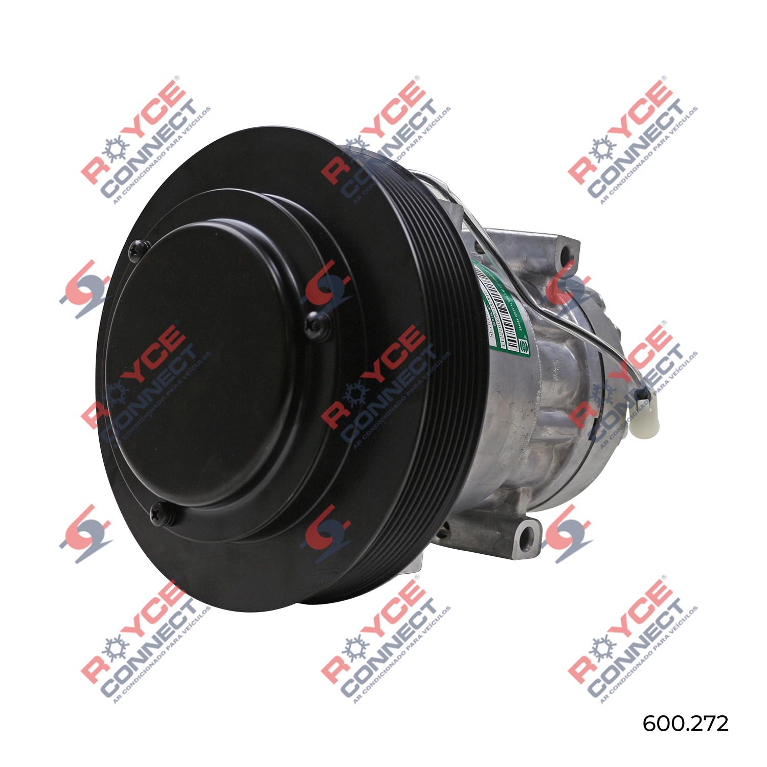 Compressor SANDEN AA7H15AA Original 4116U Caminhão Volvo 2008 Até 2019 ...