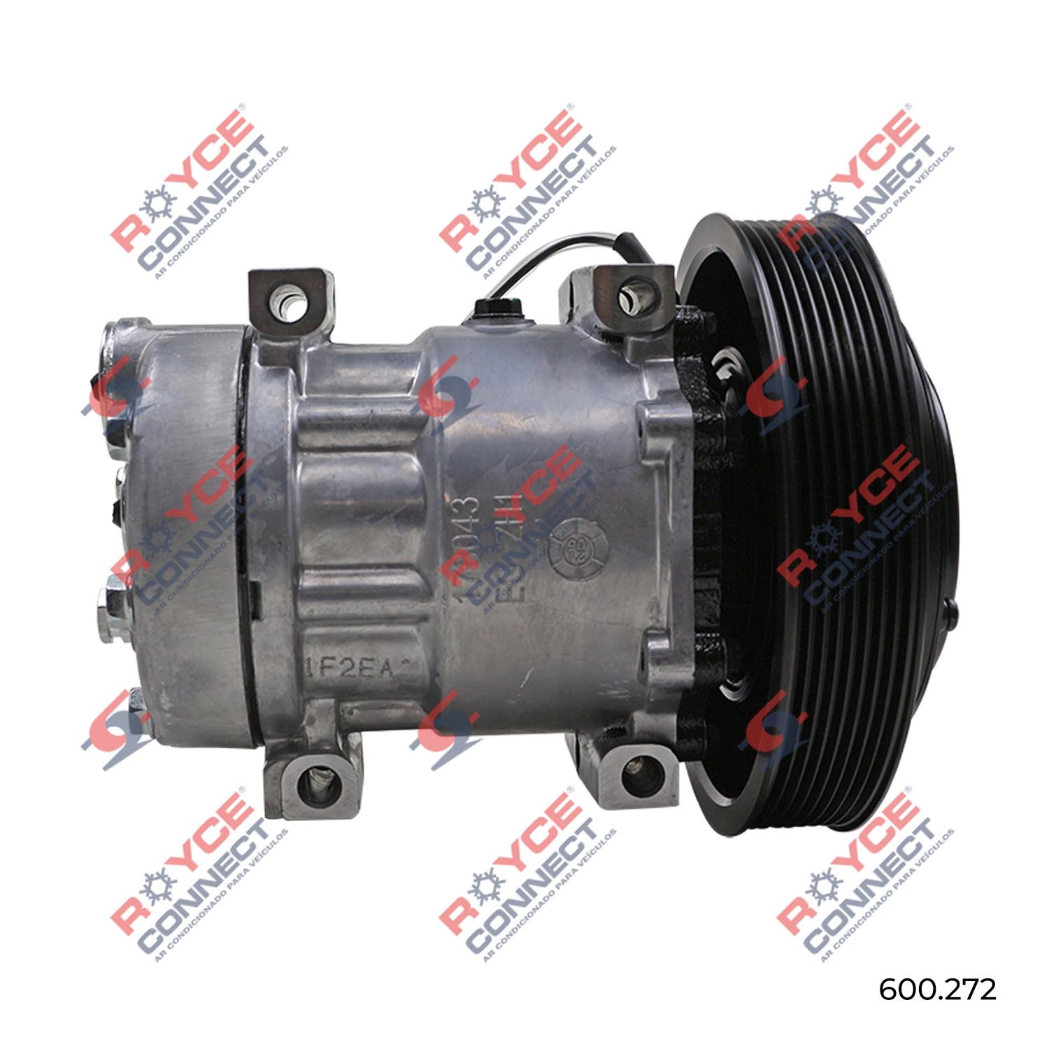 Compressor SANDEN AA7H15AA Original 4116U Caminhão Volvo 2008 Até 2019 ...