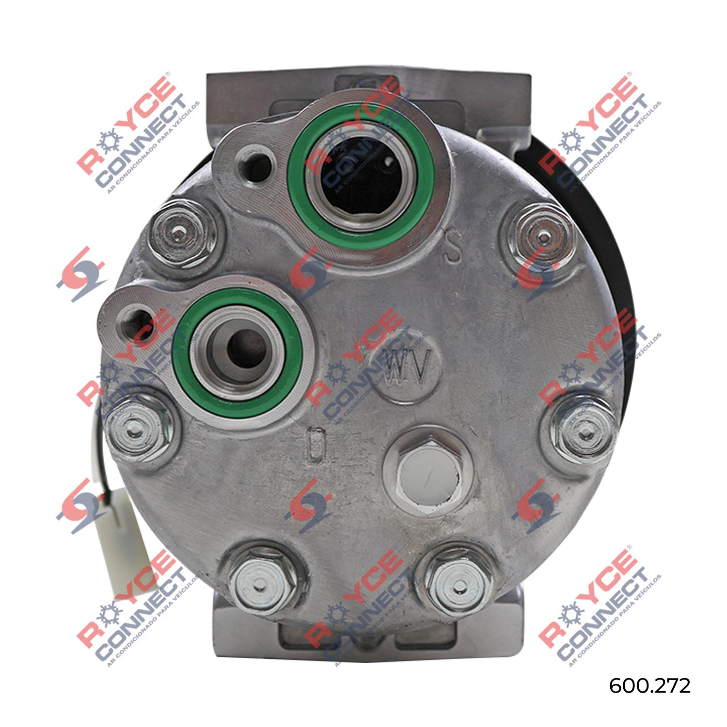 Compressor SANDEN AA7H15AA Original 4116U Caminhão Volvo 2008 Até 2019 ...