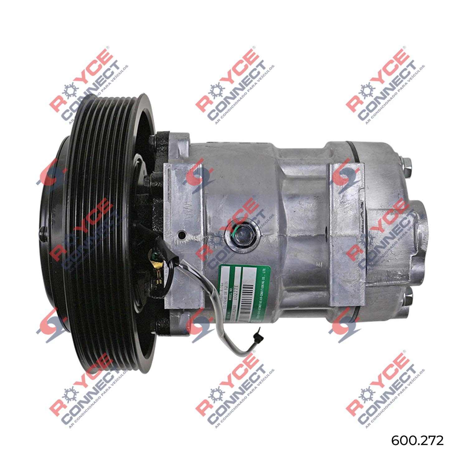 Compressor SANDEN AA7H15AA Original 4116U Caminhão Volvo 2008 Até 2019 ...