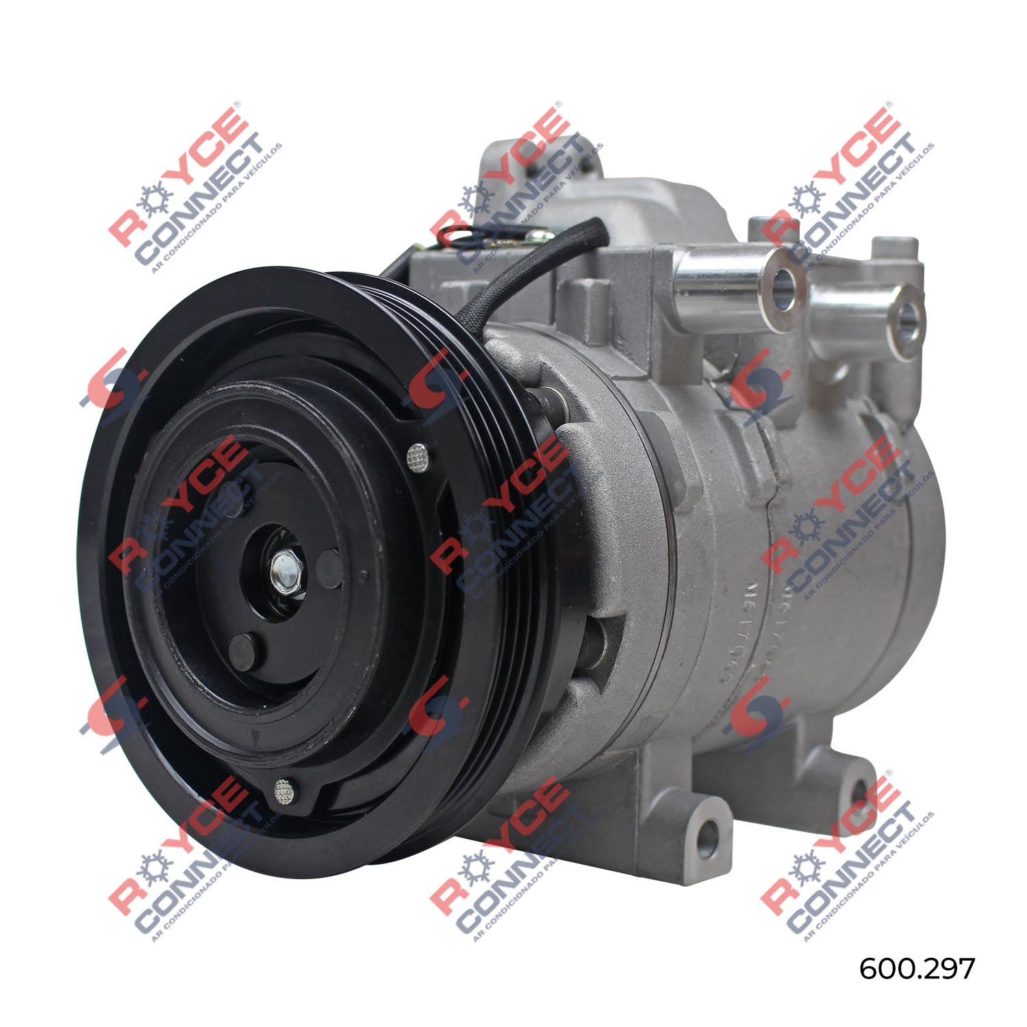 Compressor Modelo Halla Hyundai Tucson 2.0 - 12 Volts Polia 4pk 124mm ...