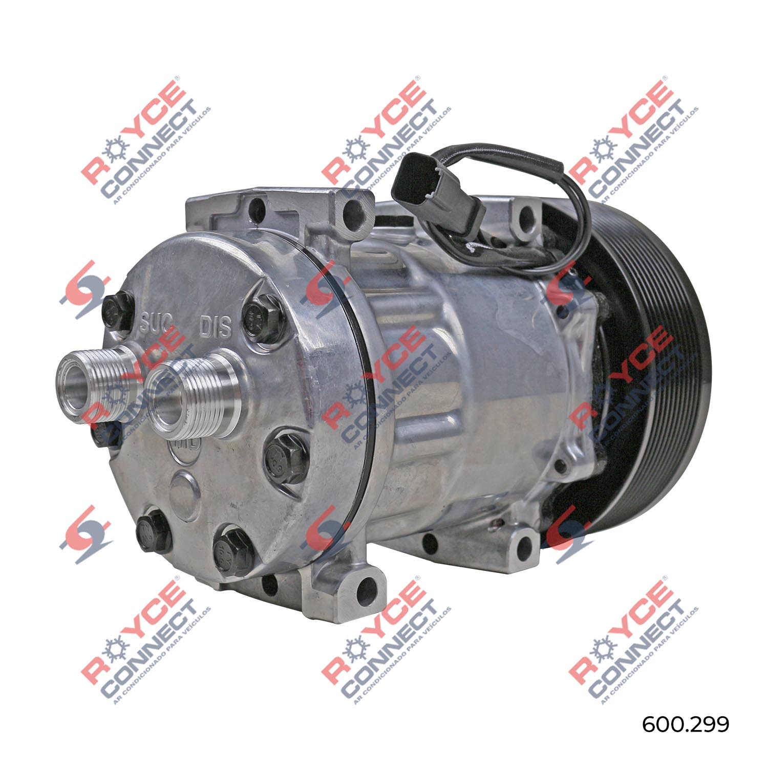 Compressor AB7H15AB U-4586 / 4768 / Máquina Colheitadeira Case 8800 ...