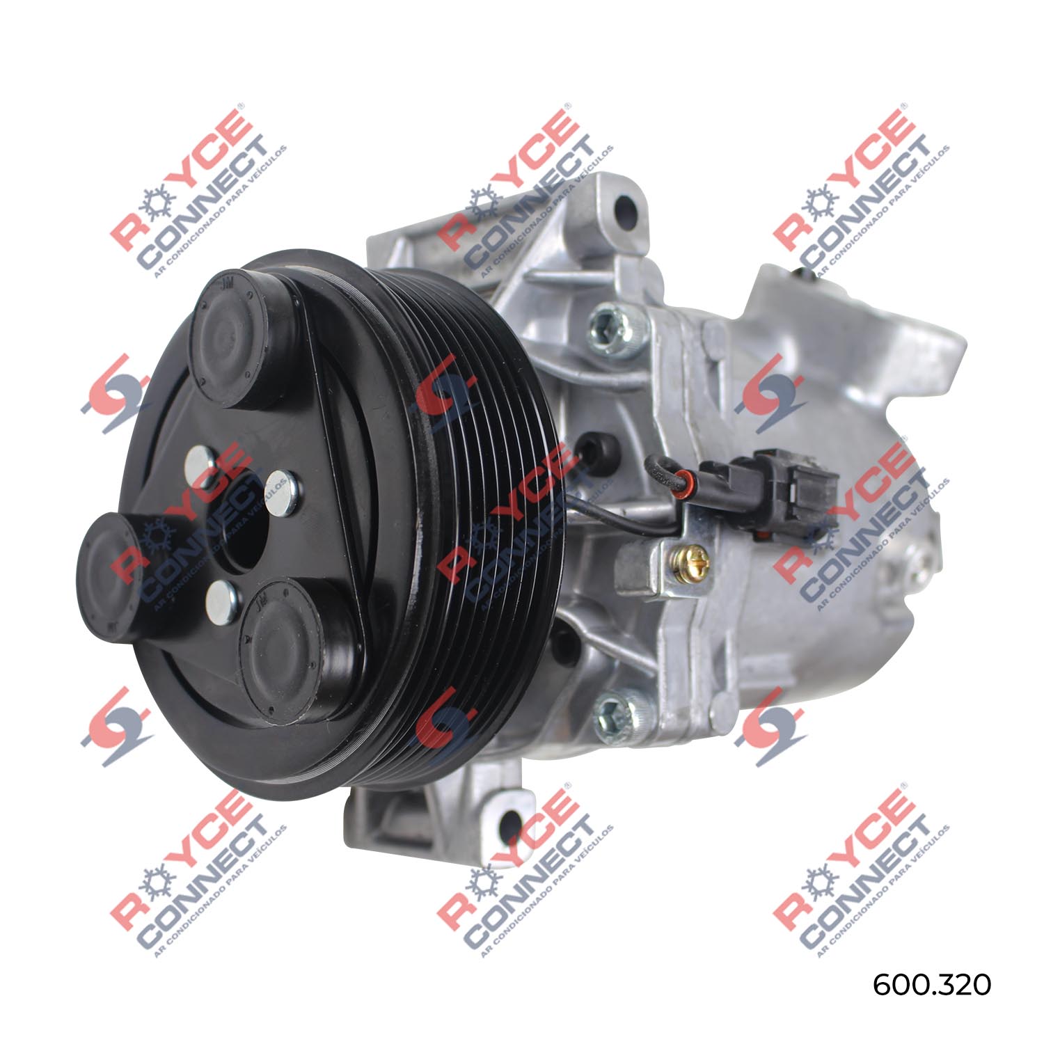 Compressor 10S11C Renault Fluence / Nissan March - 12 Volts Polia 7pk ...