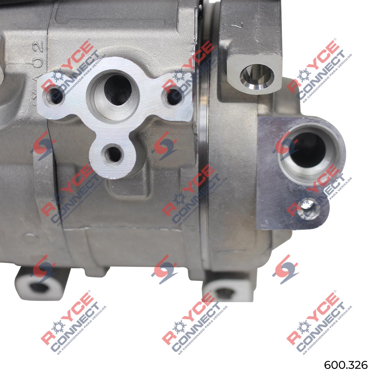 Compressor Modelo Denso 10SRE18C Máquina Retroescavadeira 310K John ...