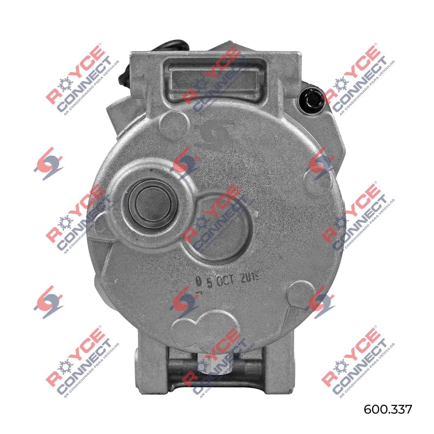 Compressor Modelo Denso 10S17C Caminhão Iveco Daily 2013> - 12 Volts ...