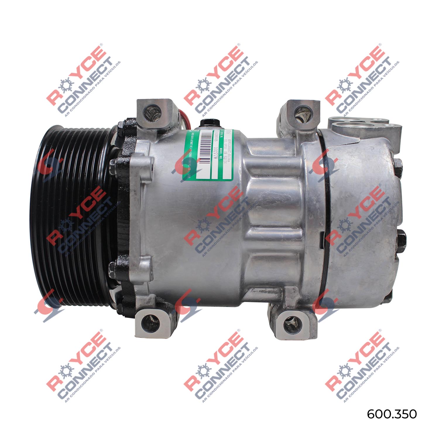 Compressor SANDEN Original AA7H15AA 8275/ 8295 Caminhão Scania 2013 ...