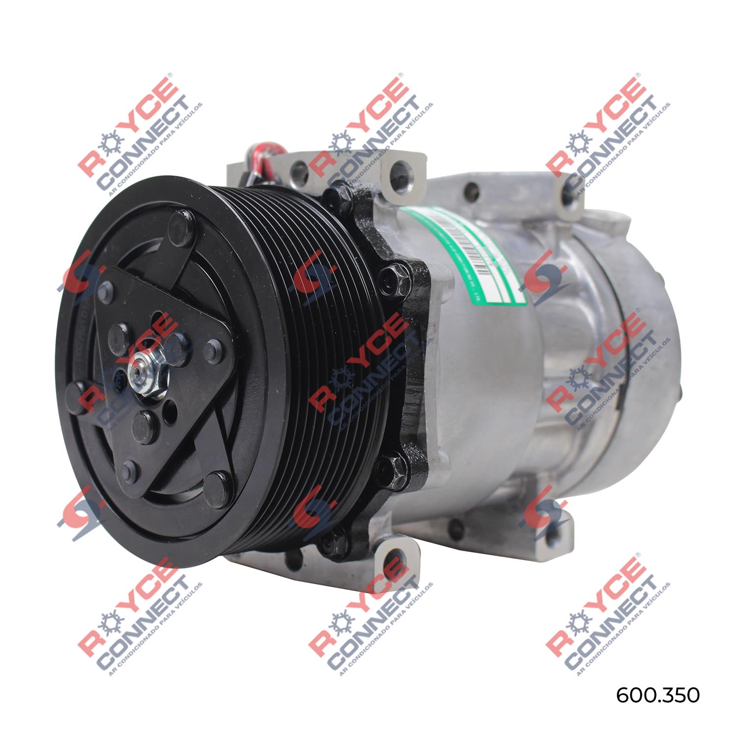 Compressor SANDEN Original AA7H15AA 8275/ 8295 Caminhão Scania 2013 ...