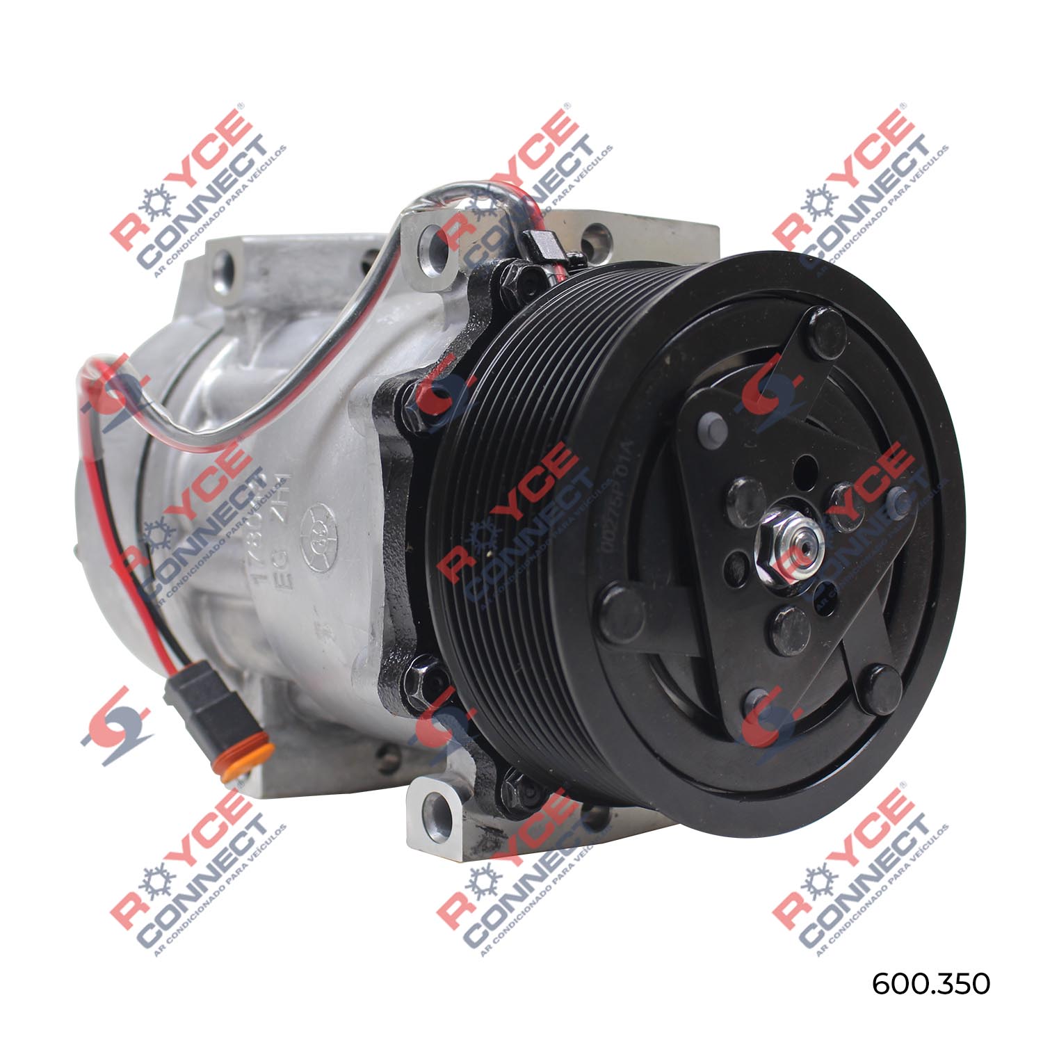 Compressor SANDEN Original AA7H15AA 8275/ 8295 Caminhão Scania 2013 ...