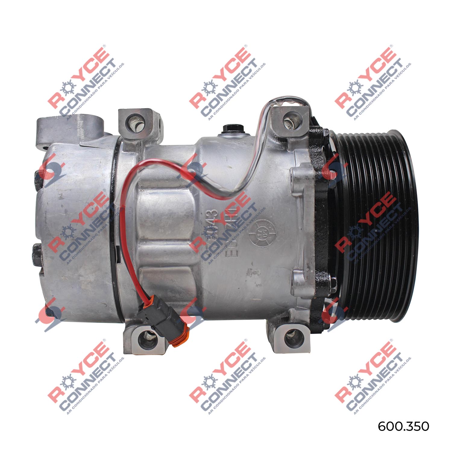 Compressor SANDEN Original AA7H15AA 8275/ 8295 Caminhão Scania 2013 ...