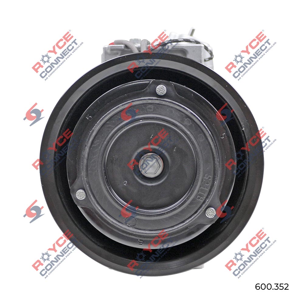 Compressor Denso 7SBU16C Caminhão Mercedes Benz Actros - 24 Volts Polia ...