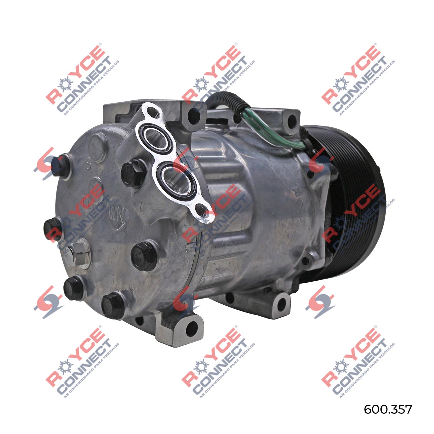 Compressor 6095 AB7H15AB Máquina Escavadeira Caterpillar 320D2 L 2012 ...