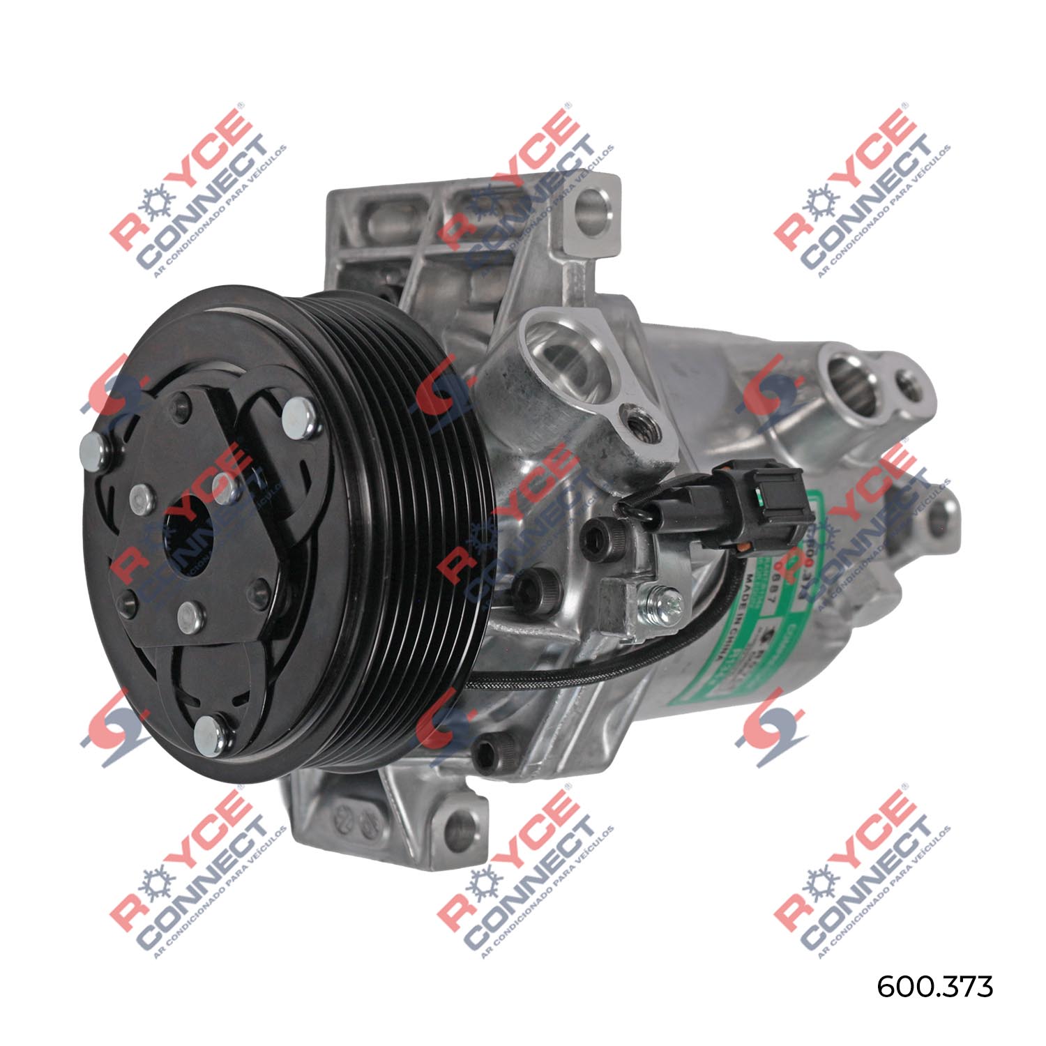 Compressor 10S11C Nissan Versa - 12 Volts Polia 7pk 116mm - Royce Connect