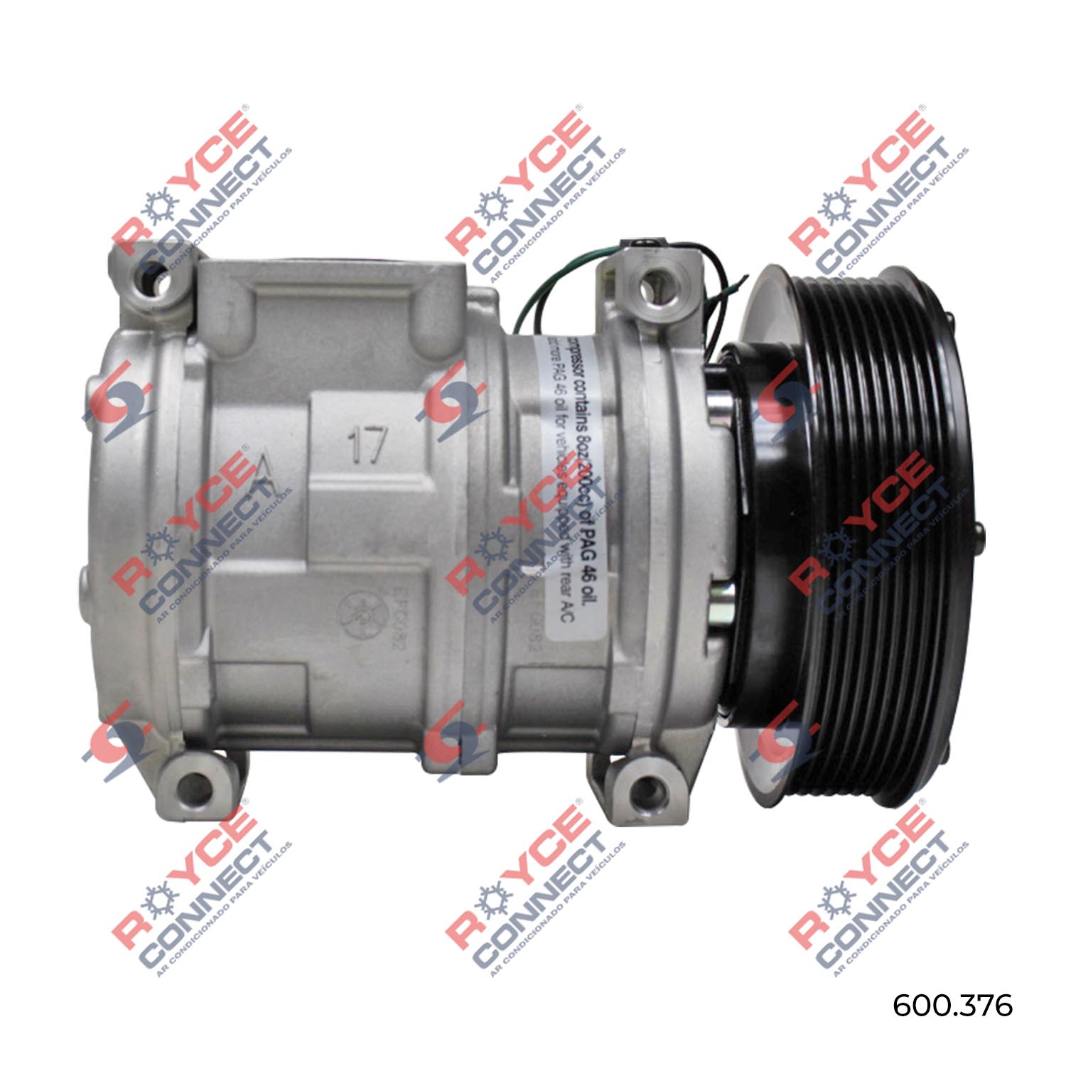 Compressor 10PA17 Máquina Corte de Arvore John Deere 750J - 24 Volts ...