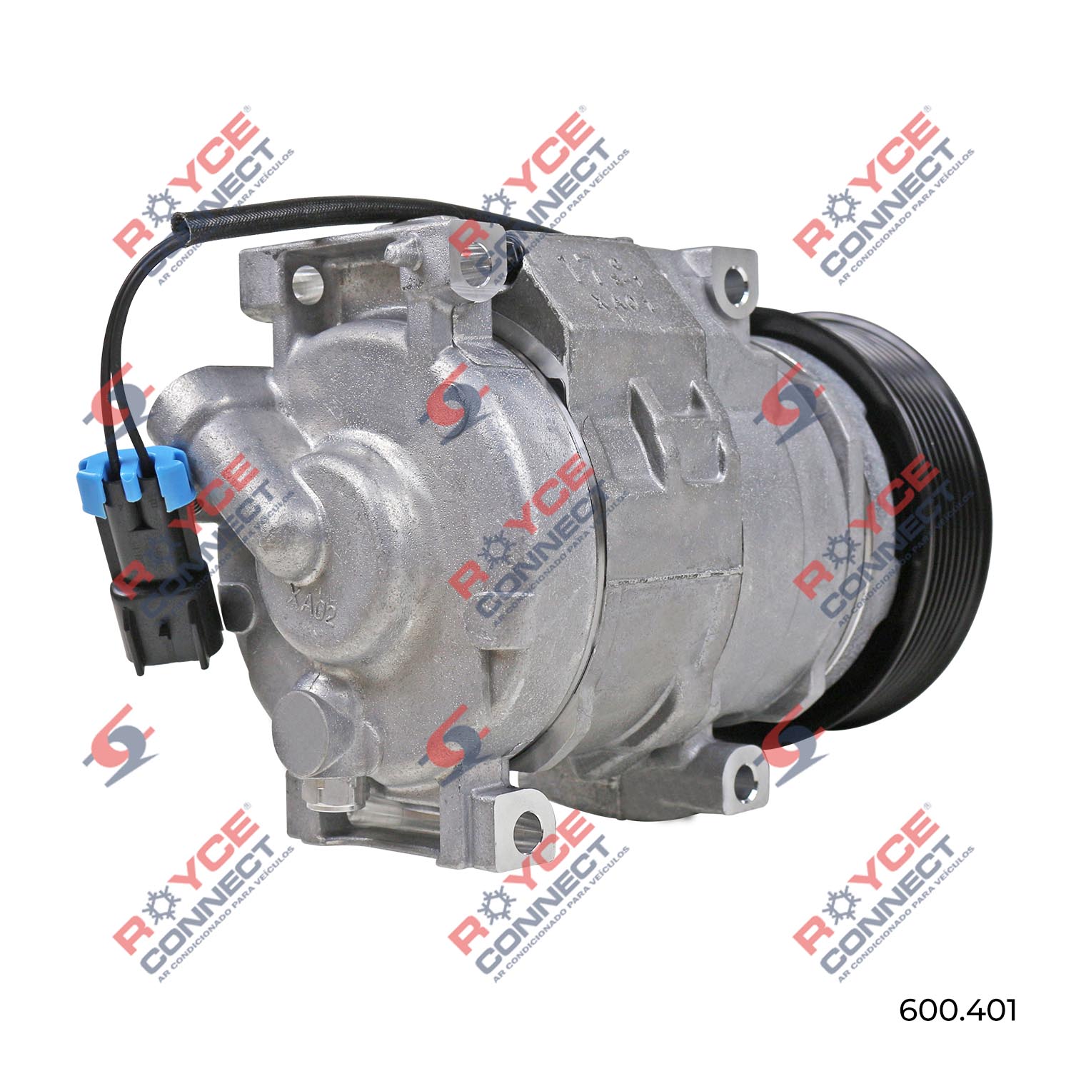 Compressor Modelo Denso 10SRE18C Máquina Trator John Deere 5078E - 12 ...