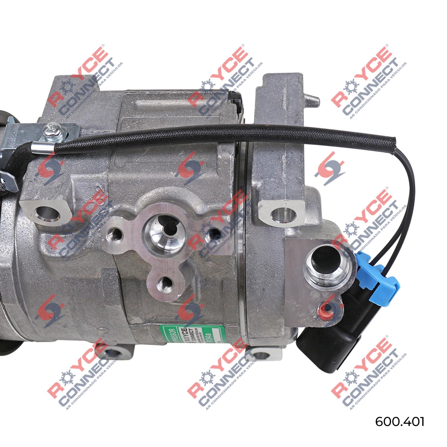 Compressor Modelo Denso 10SRE18C Máquina Trator John Deere 5078E - 12 ...