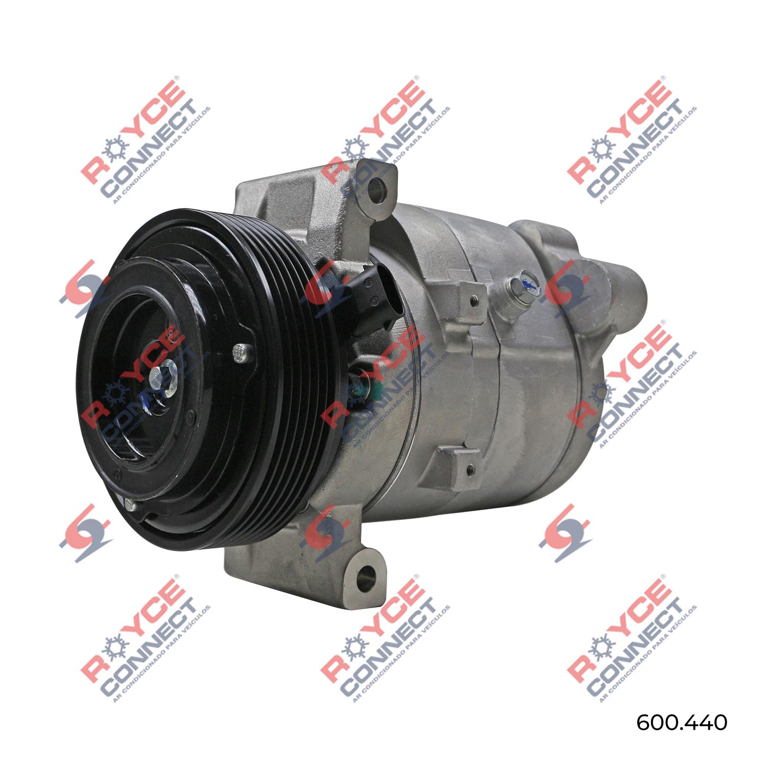 Compressor Chevrolet Trailblazer 2013 Até 2017 - 12 Volts Polia 6pk ...